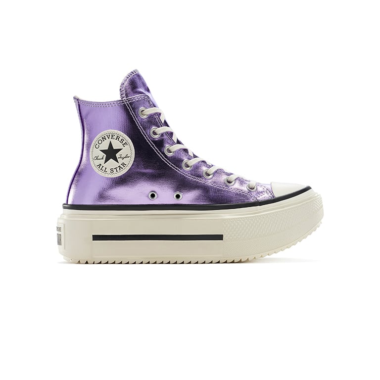 Converse Chuck Taylor All Star Lift Double Stack metallic Hi - Street Gym