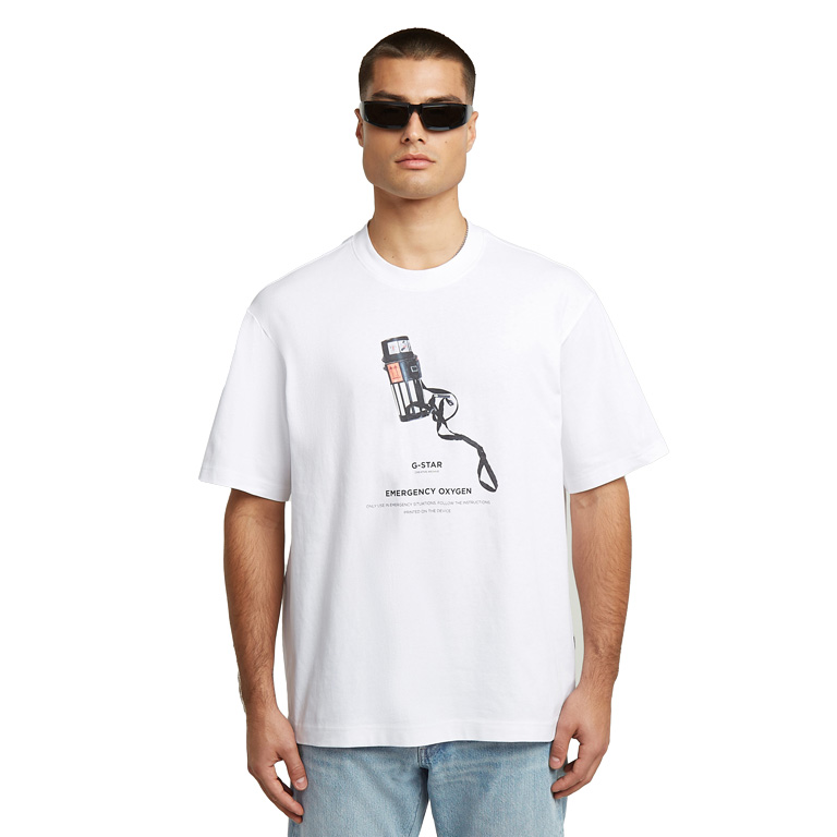 G-Star Archive Print Boxy T-Shirt - Street Gym