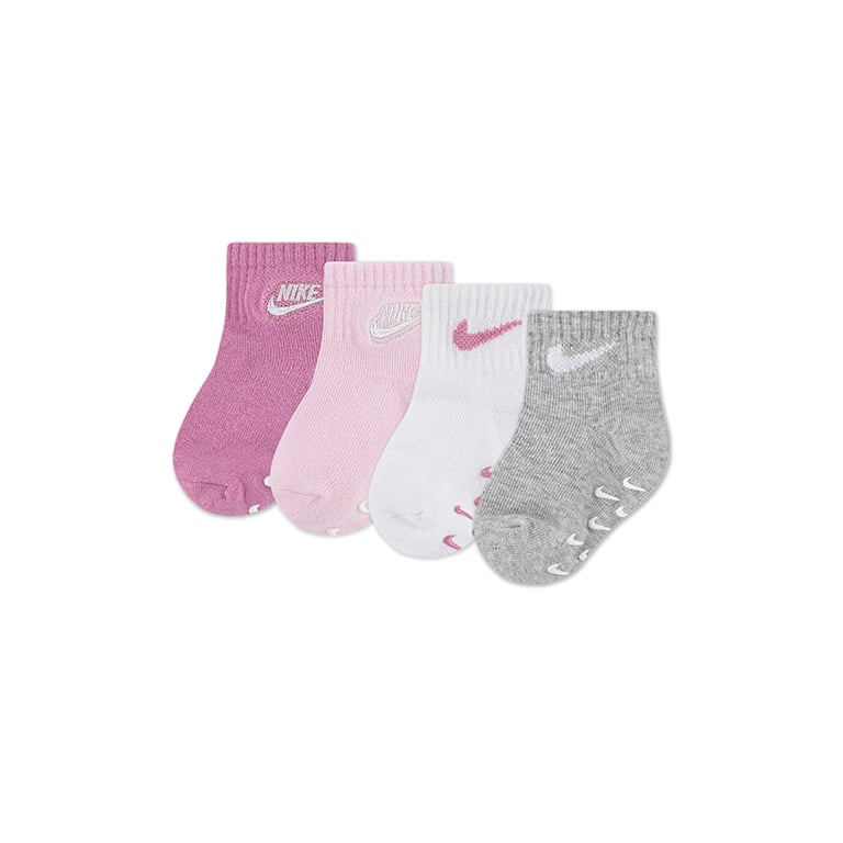 Nike 4 Pack Logo Gripper Socks - Street Gym