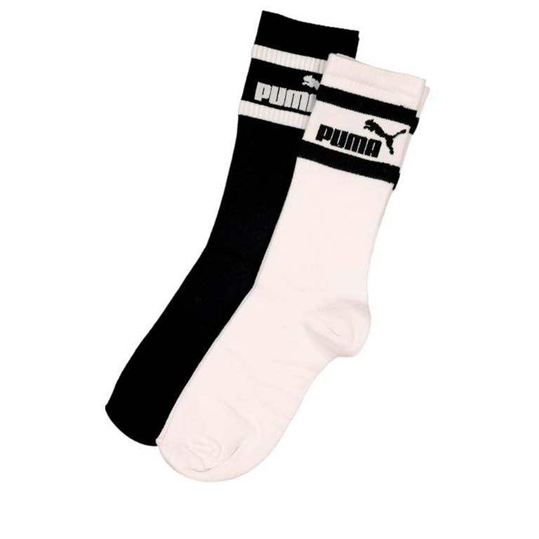 Puma 2 Pack Mid Calf Logo Sock - Street Gym