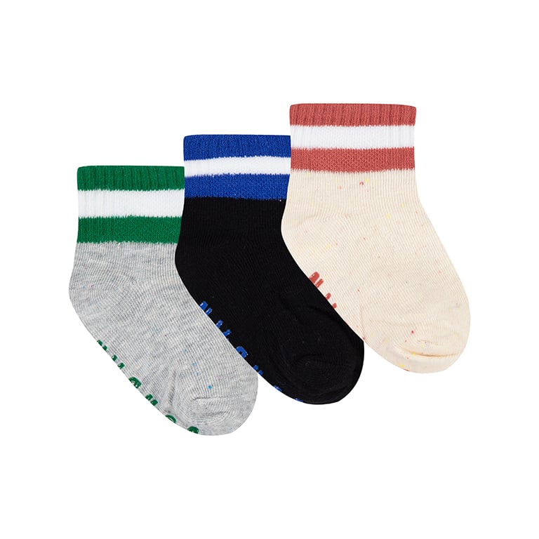 Jordan Toddlers Court of Legends 3 Pack Grippers - Street Gym