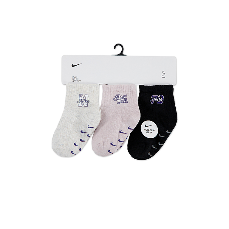 Nike 3 Pack Varsity Prep Gripper Socks - Street Gym