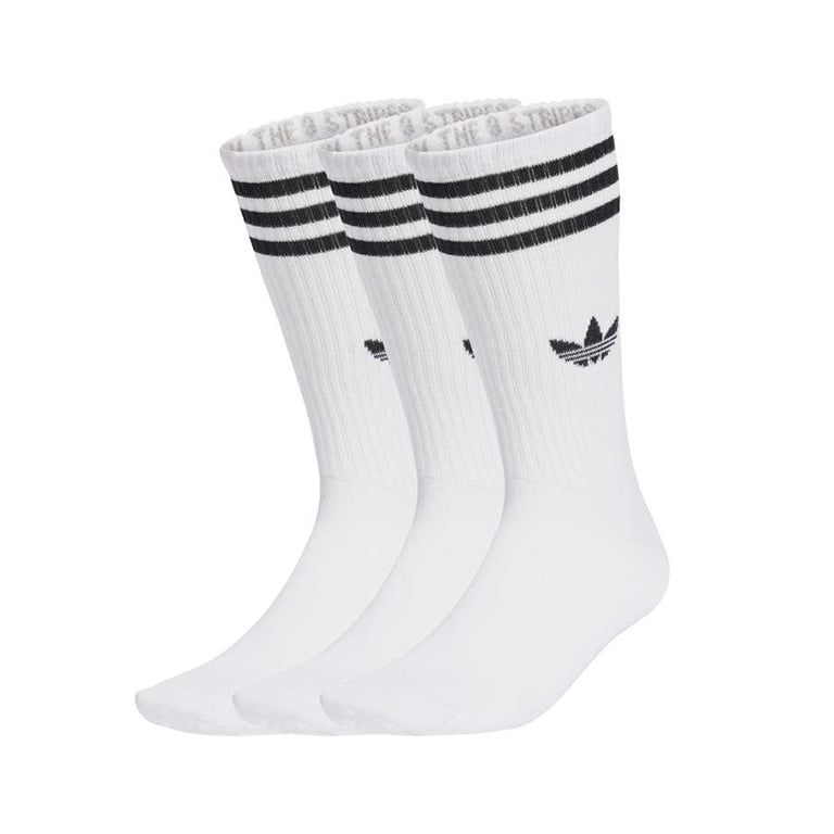 adidas 3-Stripes High Crew Socks 3 Pairs - Street Gym