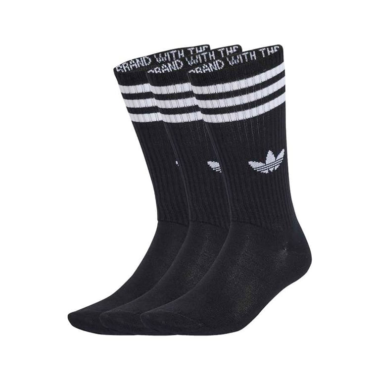 adidas 3-Stripes High Crew Socks 3 Pairs - Street Gym